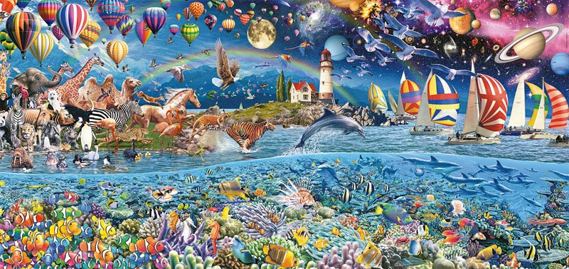 Educa (17132) - "Life" - 3000 pieces puzzle