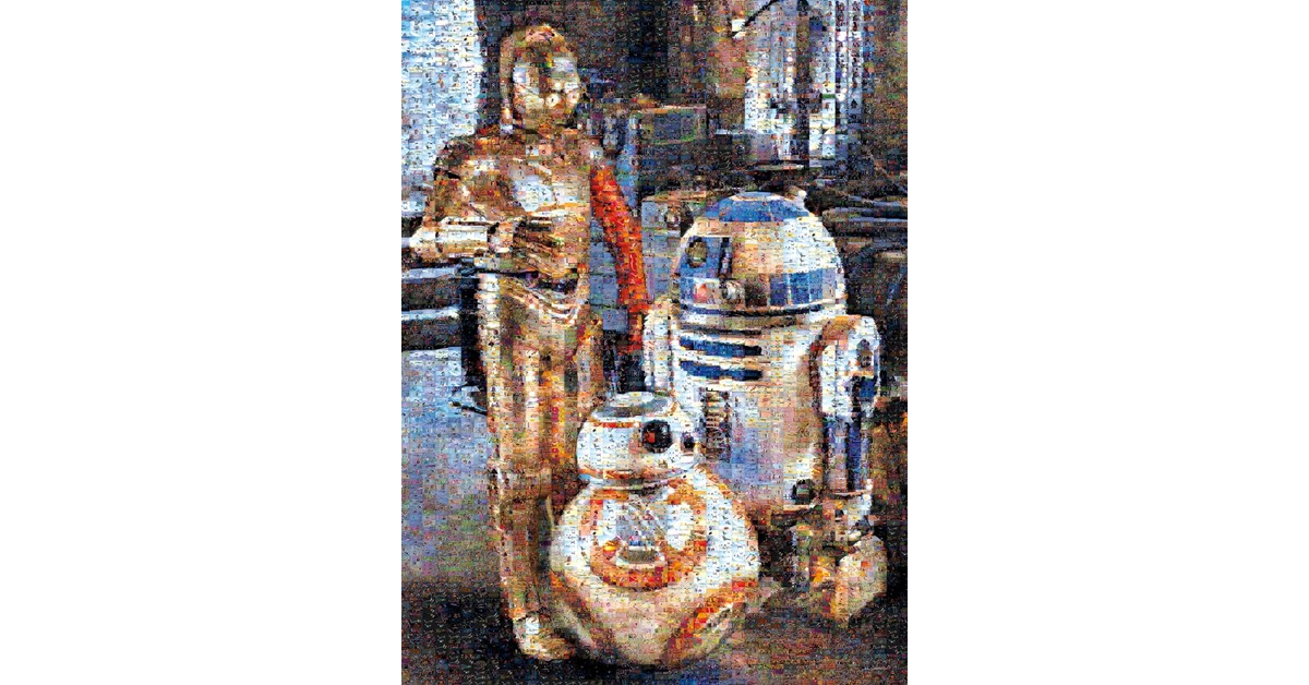 Buffalo Games (10615) - "Droids of the Resistance" - 1000 pieces puzzle