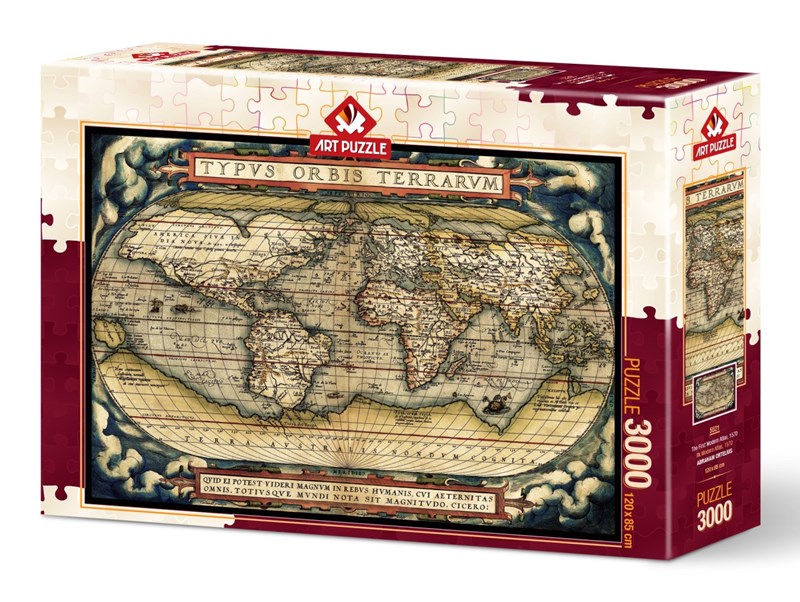 Art Puzzle (5521) - "The First Modern Atlas" - 3000 pieces puzzle